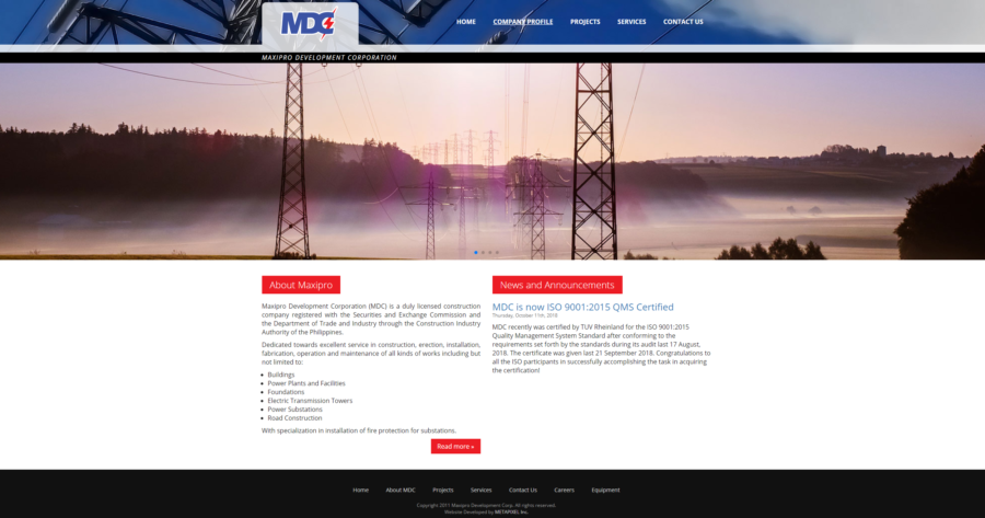 Maxipro Development Corporation - METAPIXEL Incorporated
